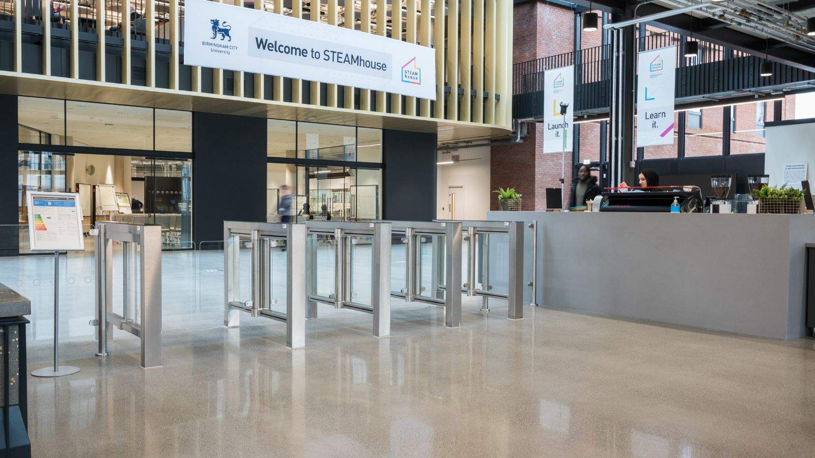 BCU STEAMhouse Entrance Control Solution